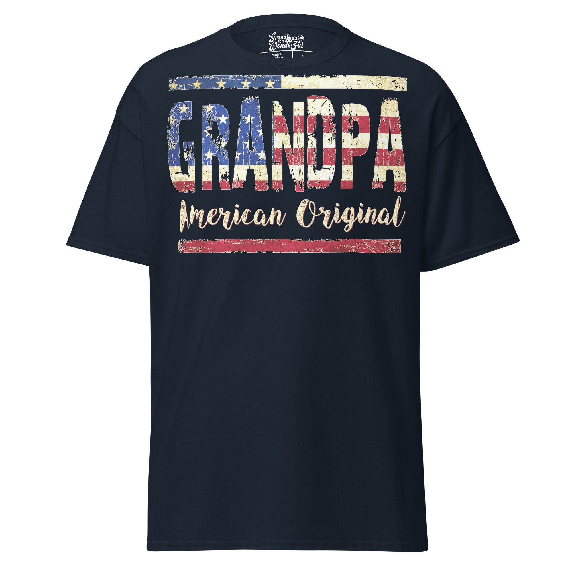 American Original Grandpa T-shirt – Grandkids are Wonderful